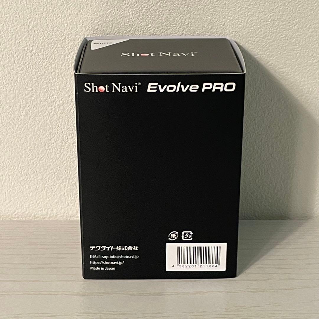 新品 Shot Navi Evolve PRO GPSゴルフナビ ゴルフ距離計