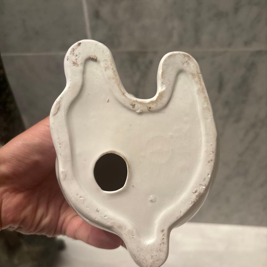 アンティーク　美し過ぎる「猫背」と体型が芸術的で他とは一線を画す招き猫