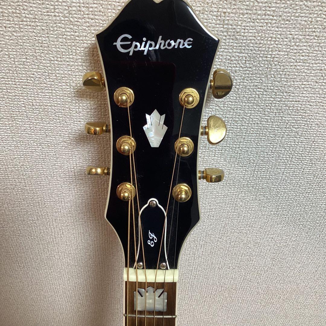 【美品】EPIPHONE EJ-200SCE/N