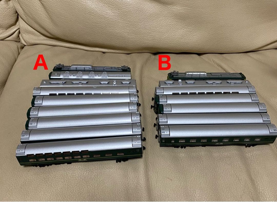 最終☆TOMIX トワイライトエクスプレス　16車まとめて　Nゲージ