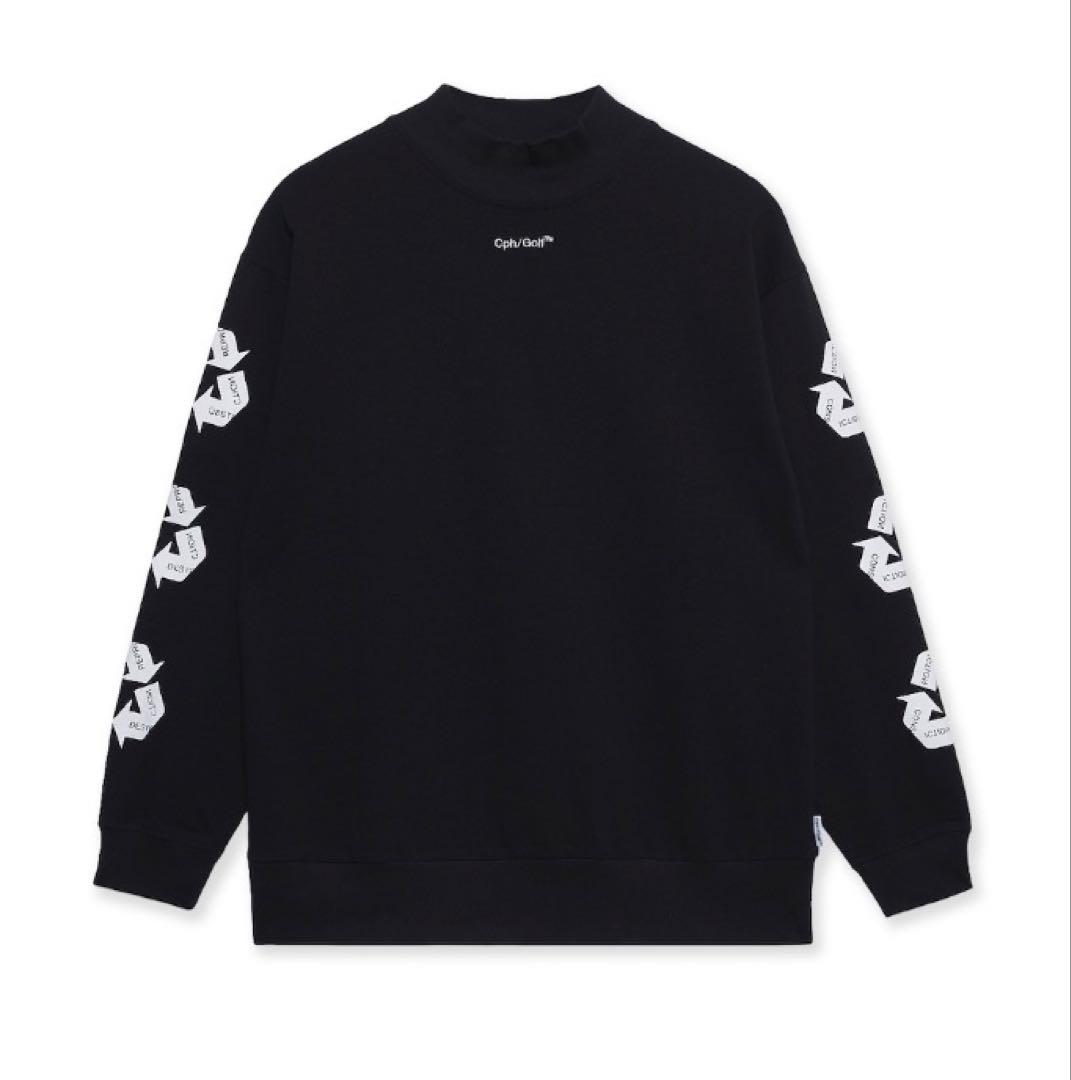 メンズウェア Cph/Golf Swing Cycle Logo MockNeck L/S T