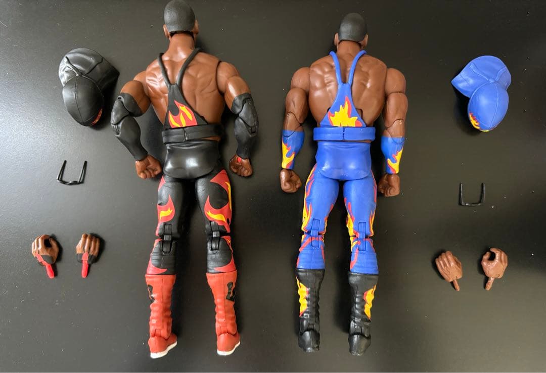 WWE Elite Booker T Regular + Chase 2個セット