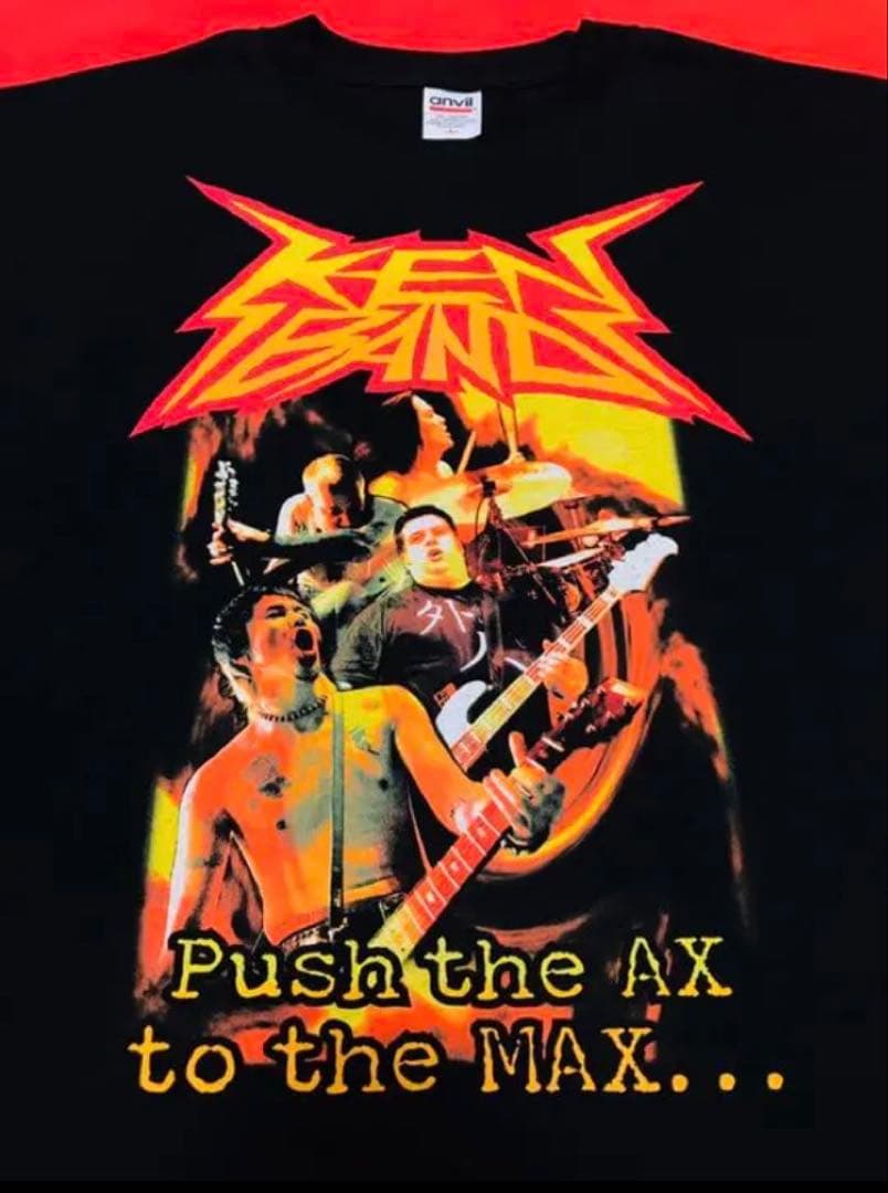 新品 KEN YOKOYAMA 横山 健『Push the AX』TシャツL