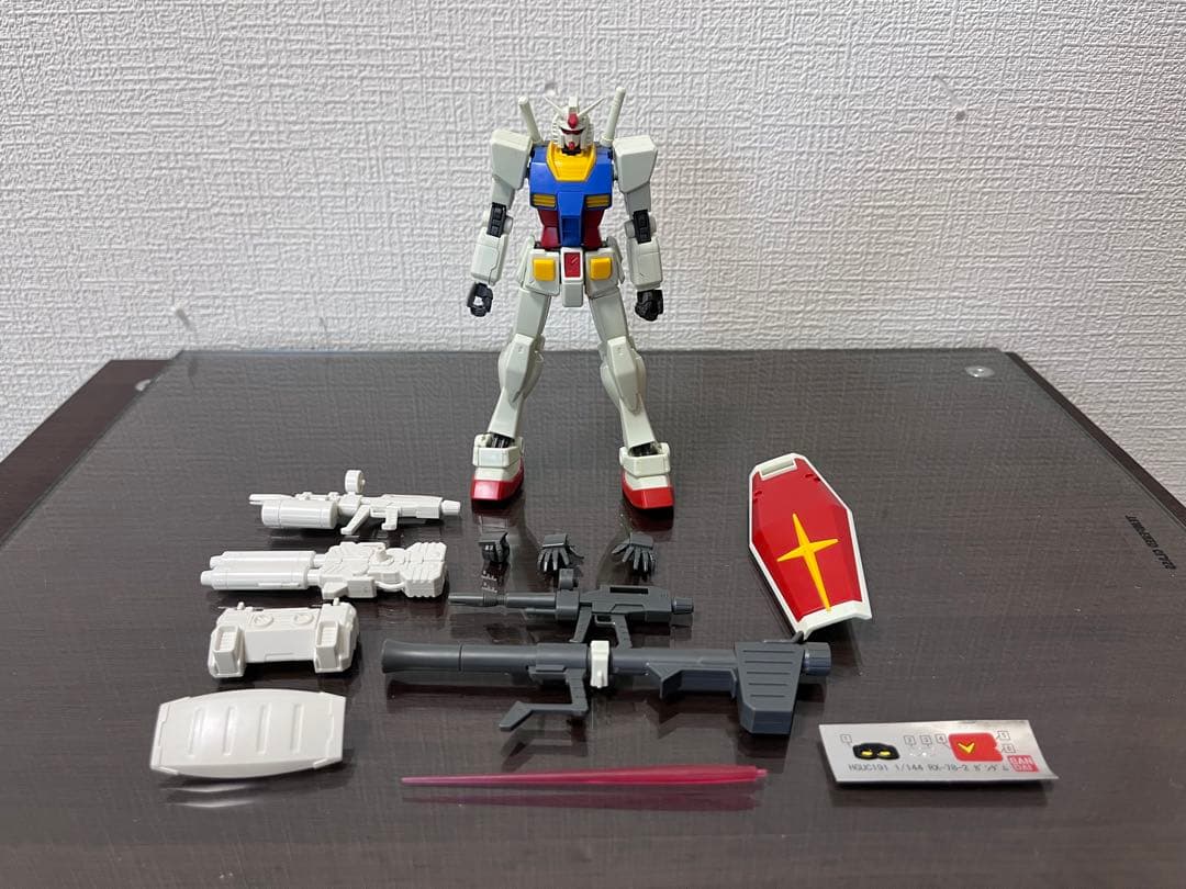1/144 HGUC ガンダム RX-78-2 対応武器セット付