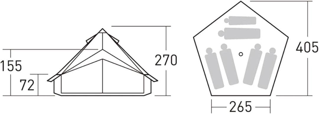 オガワ グロッケ 12 T/C Ⅱ 2729B 6人用 店内展示品 新品未使用