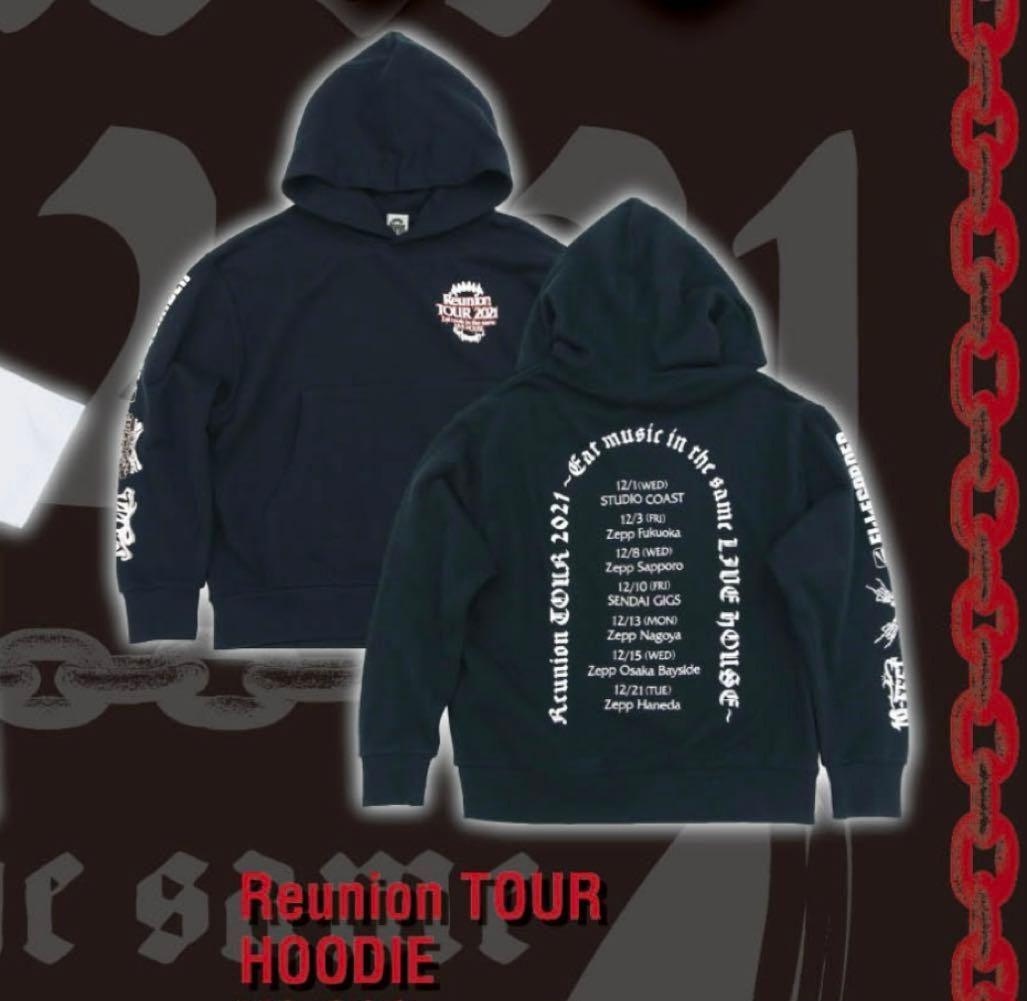 Reunion TOUR HOODIE XLサイズ　東北ライブハウス大作戦