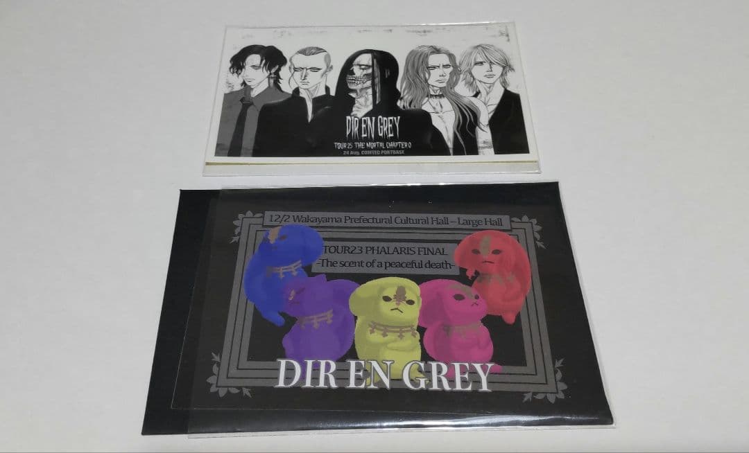DIR EN GREY　アンドロジナス　アクスタ　会場限定ステッカー　京