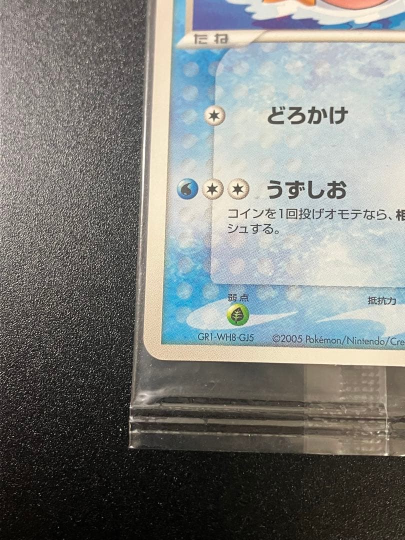 ポケモンカード ポケパークのミズゴロウ 未開封 限定 プロモ