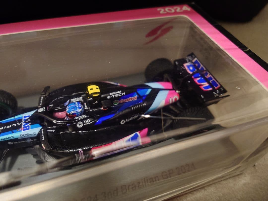 スパーク 1/43 Alpine A524 ブラジルGP 2024 ガスリー