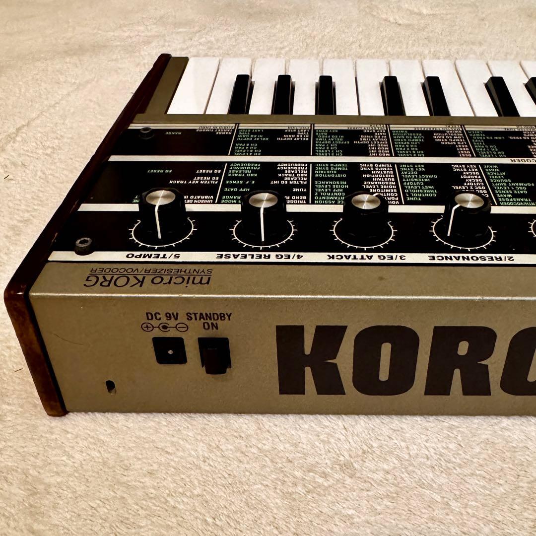 KORG MicroKORG シンセサイザー 37鍵 ソフトケース付き