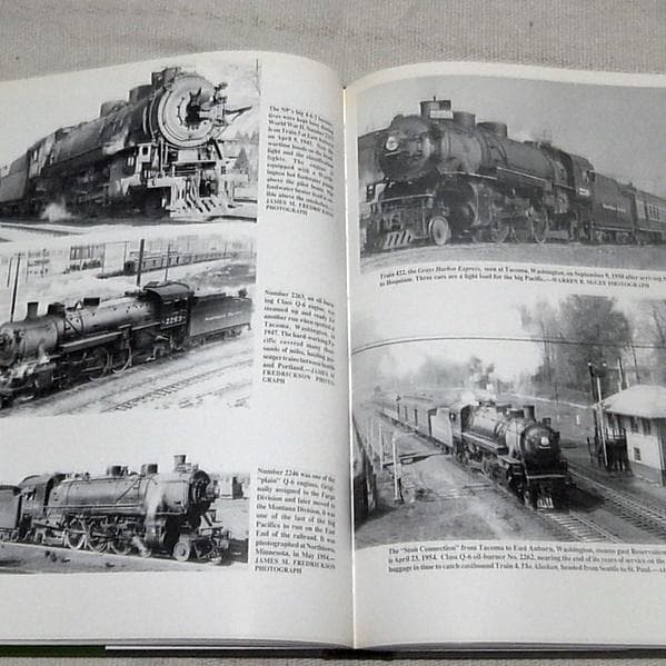 洋書　ノーザン・パシフィック鉄道写真集　クラシック蒸気時代