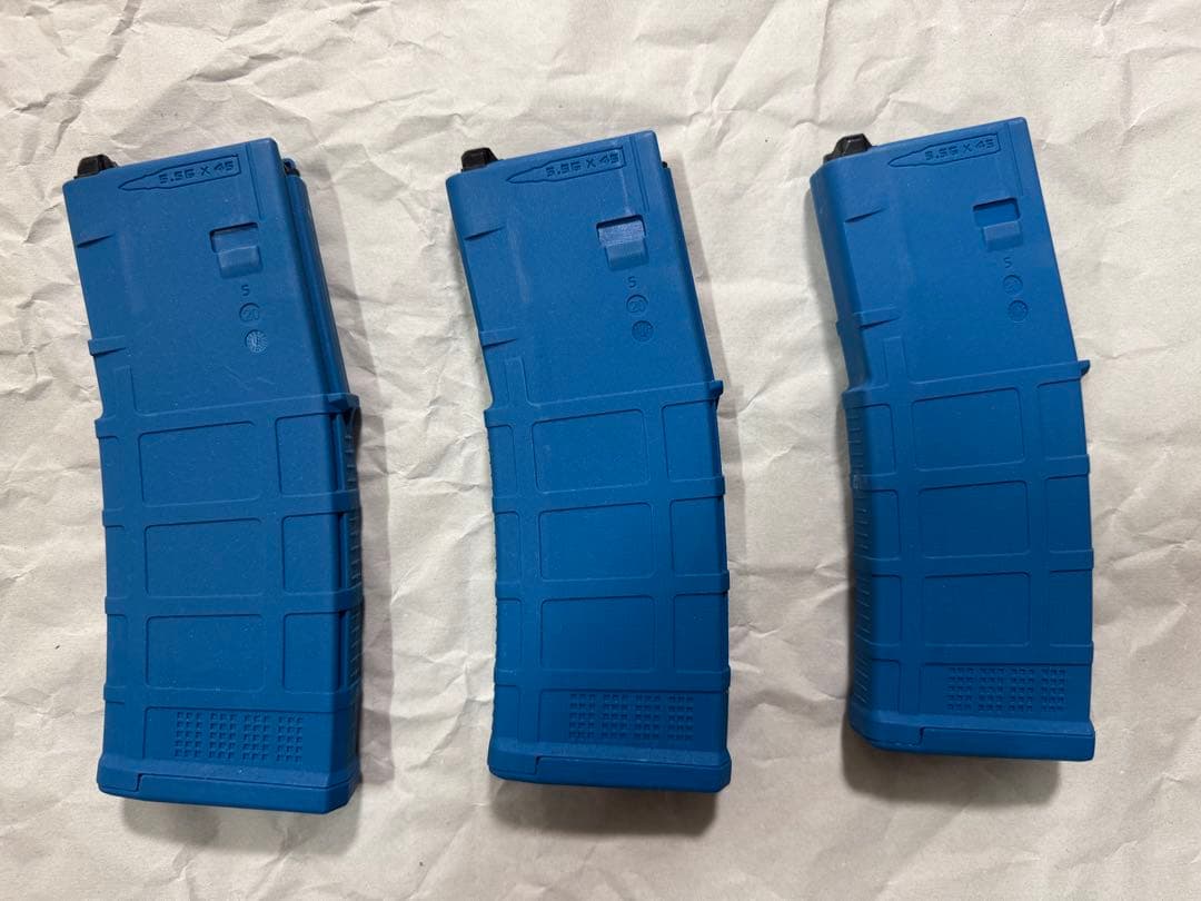 ORGA Airsoft製　PMAG PTW（トレポン）用マガジンBlue