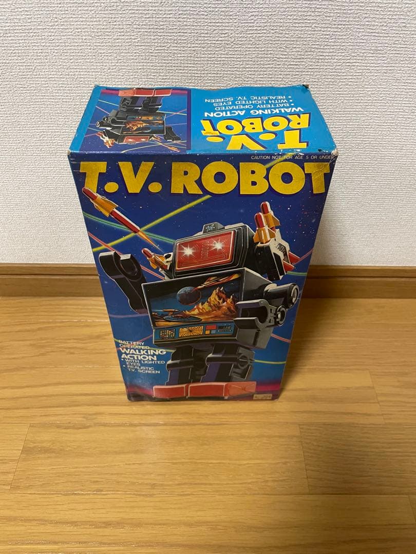 【希少】昭和レトロ　テレビロボット ウォーキングアクション
