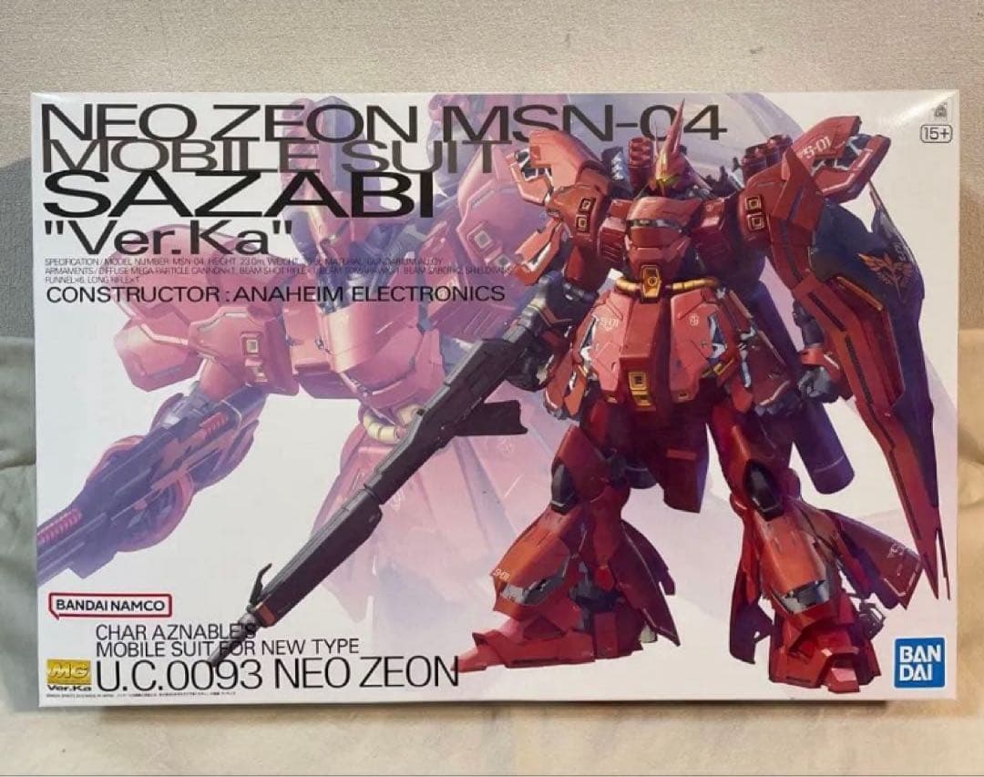 MG MSN-04 SAZABI Ver.Ka 1/100 新品未開封 サザビー