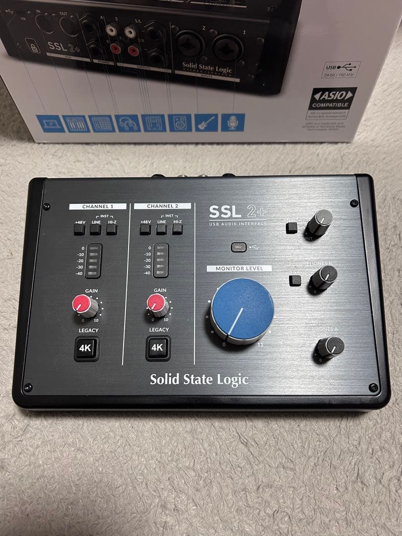 Solid State Logic SSL 2+ オーディオインターフェース