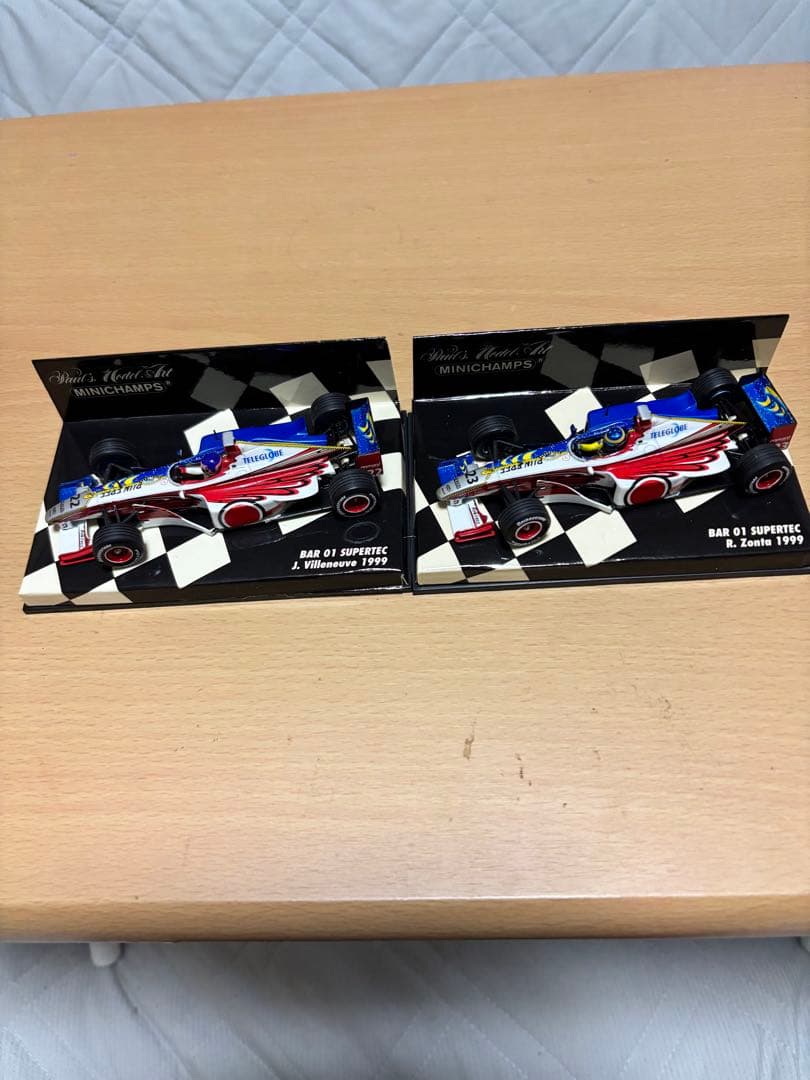 MINICHAMPS BAR 01 SUPERTEC ミニカー 2台セット