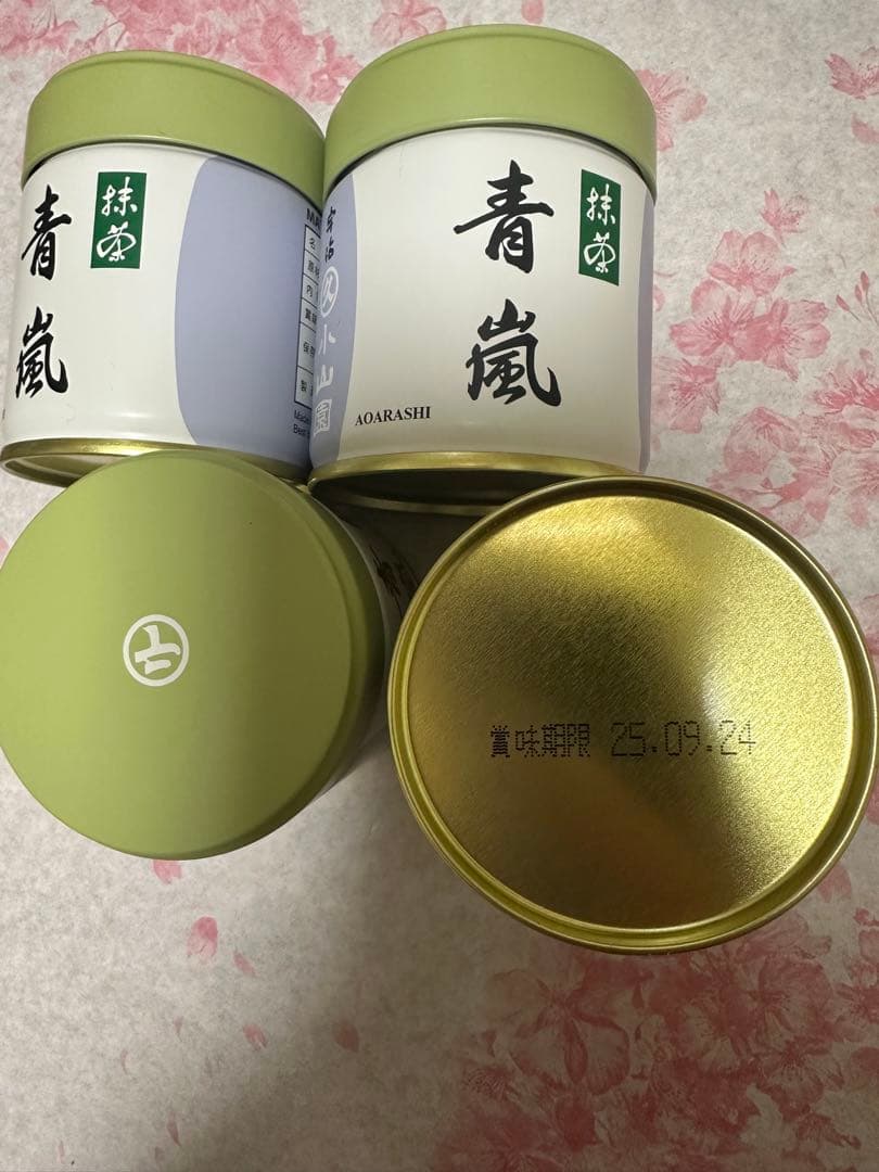 丸久小山園抹茶青嵐40gx4缶