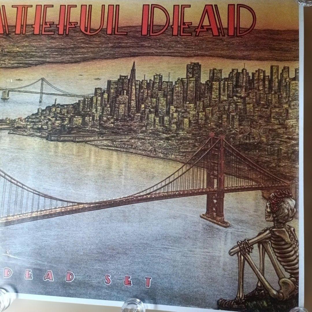 GRATEFUL DEAD 1980 ポスターDead Set