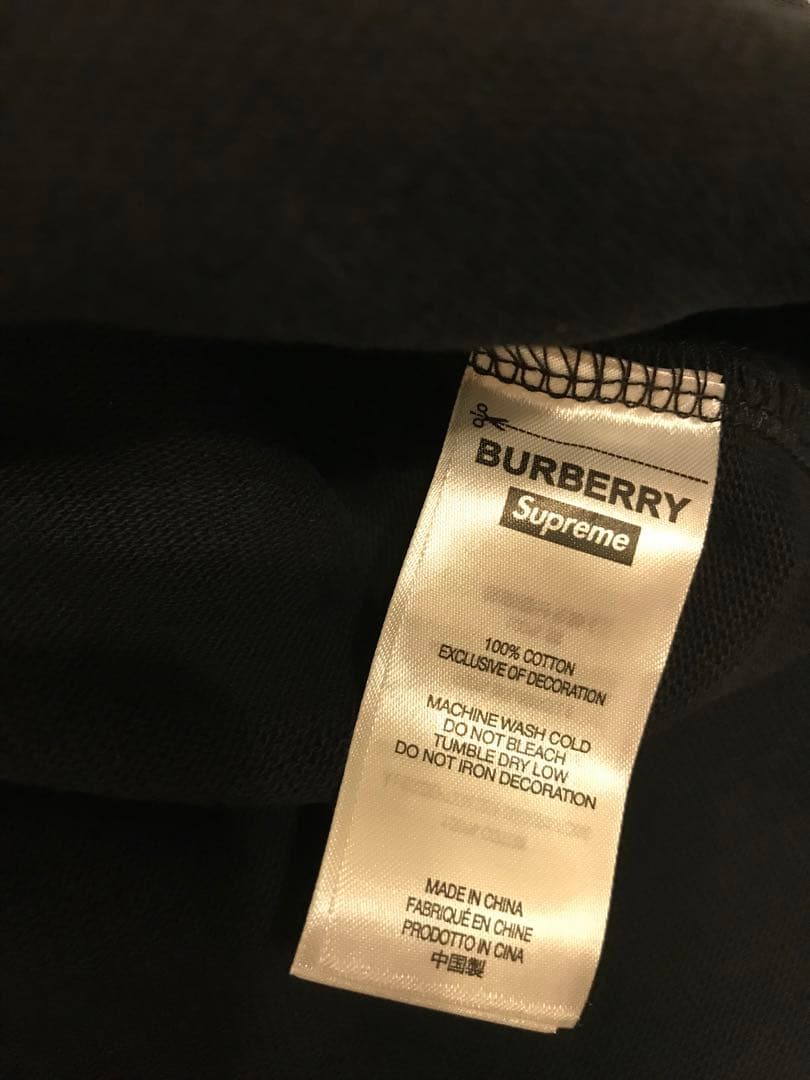 BURBERRY ブラック ポロシャツ M ラガーシャツ 長袖