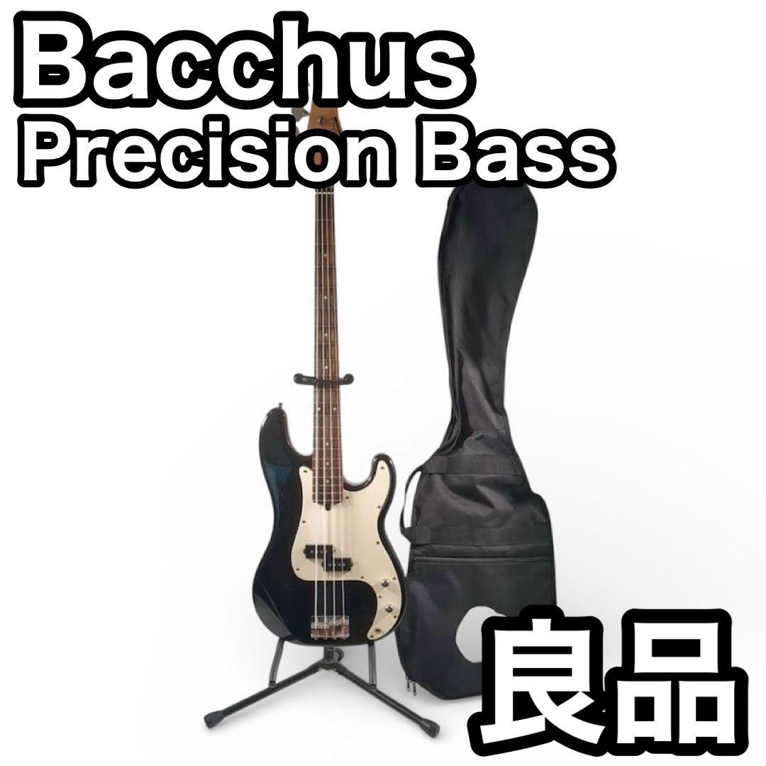 美品 Bacchus Universe プレジションベース 黒 ケース付