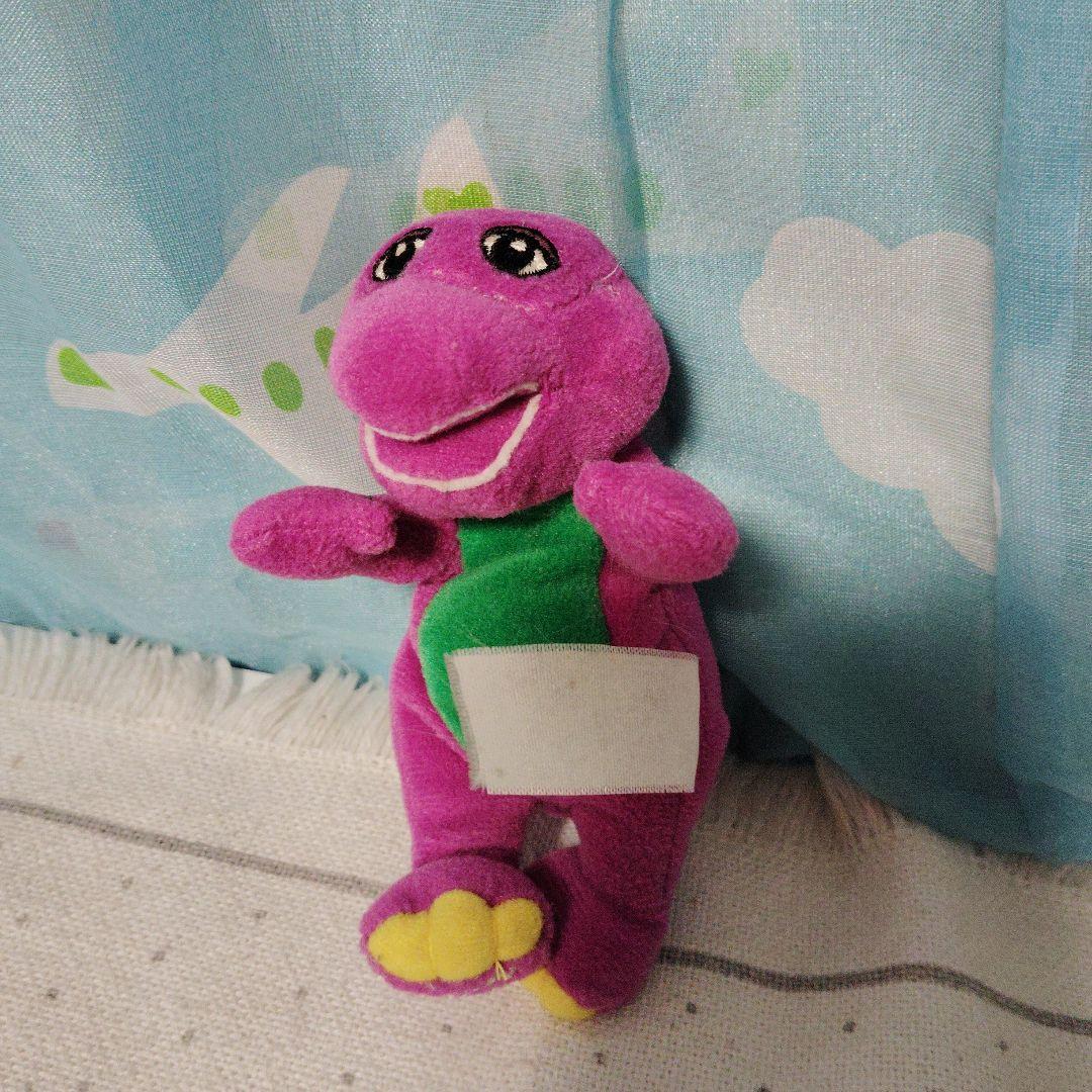 Barney バーニー　ぬいぐるみ　マスコット　マグネット