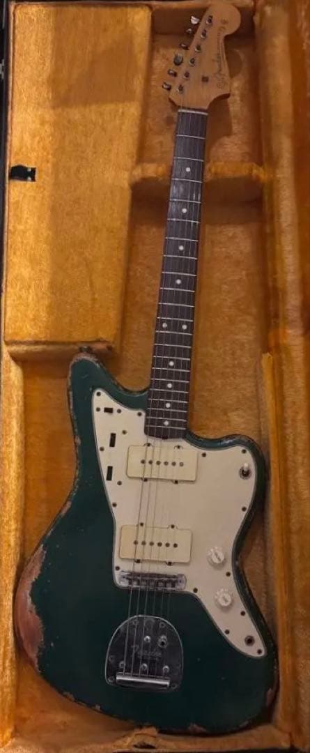 fender JAPAN JAZZMASTER グリーン レリック