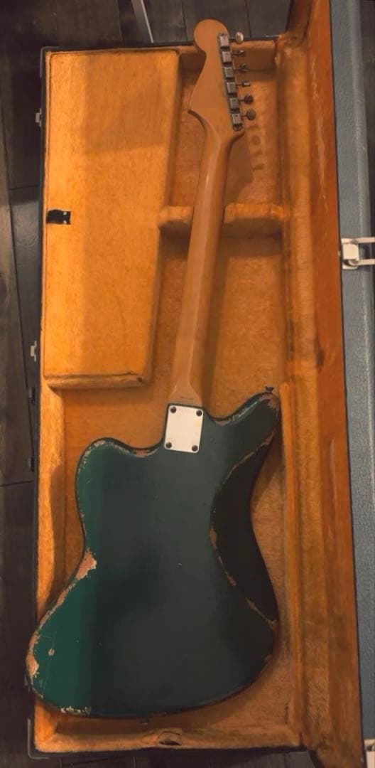 fender JAPAN JAZZMASTER グリーン レリック