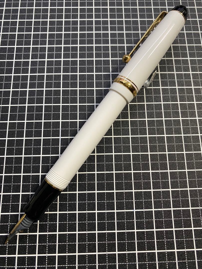 PILOT CUSTOM74 White 万年筆　字幅F