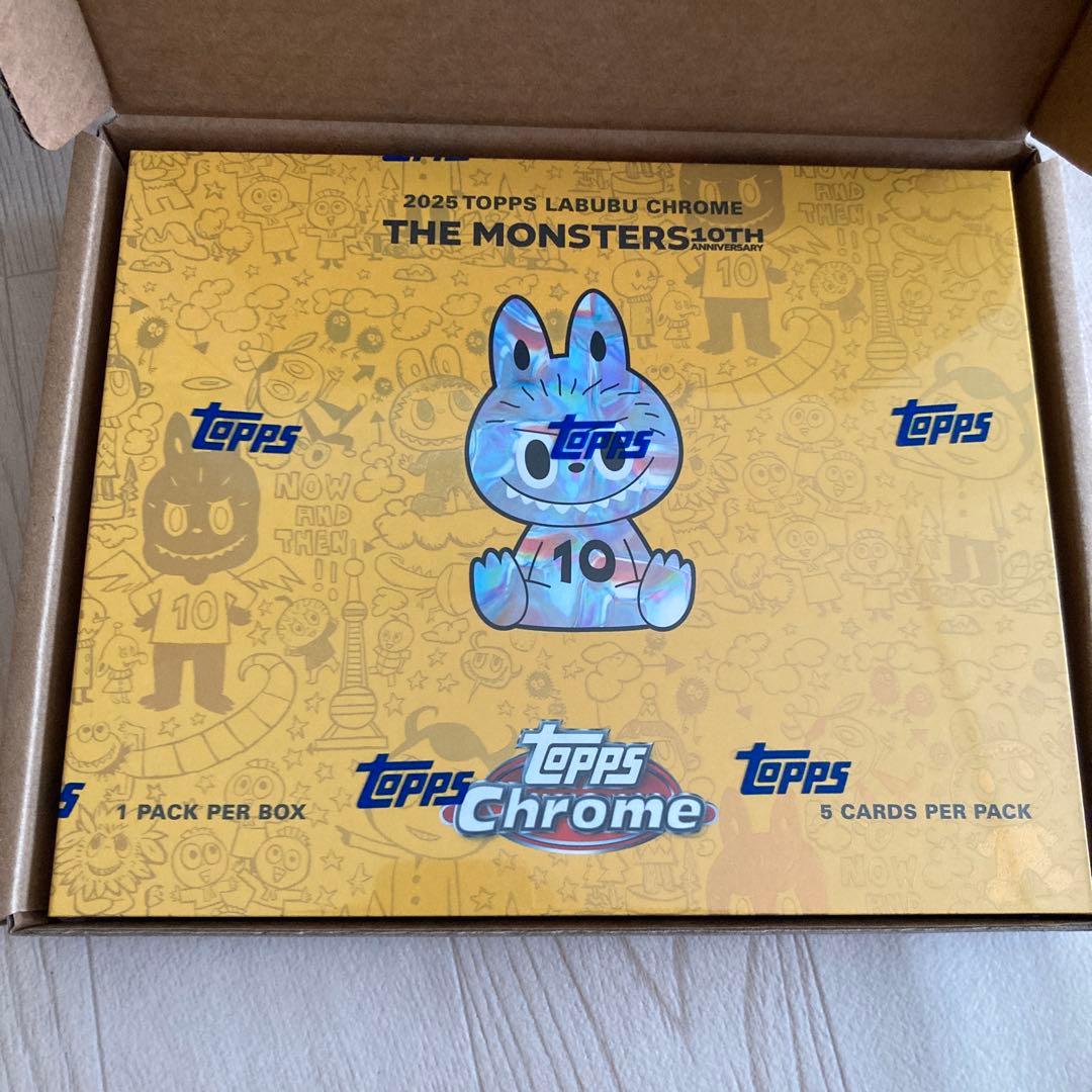 Topps Chrome 10周年記念ボックス　１BOX