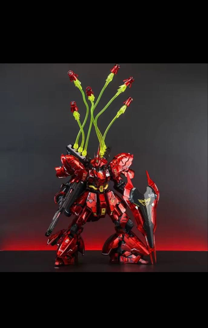 未組立 海外版 RG MSN-04 SAZABI メカニカルコアメッキ