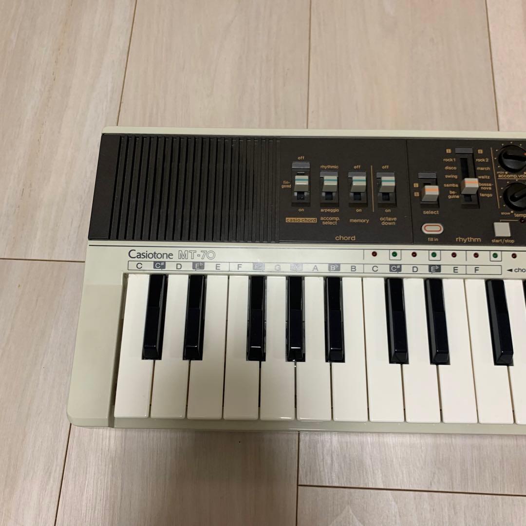 美品 Casiotone MT-70 電子ピアノ キーボード ポータサウンド