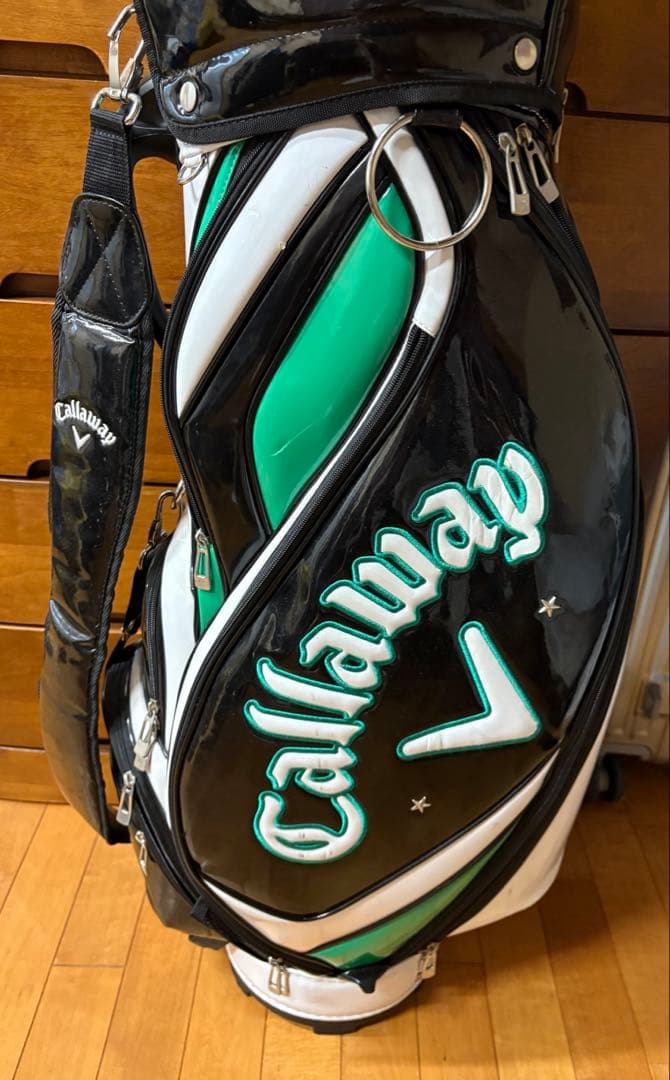【売り切り値下げ】Callaway キャディバッグ 黒 緑