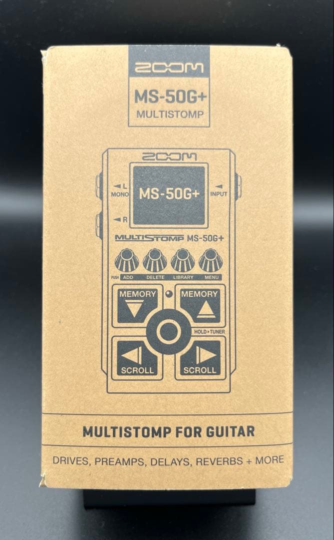 ZOOM / MS-50G+ ギター用コンパクトマルチエフェクター