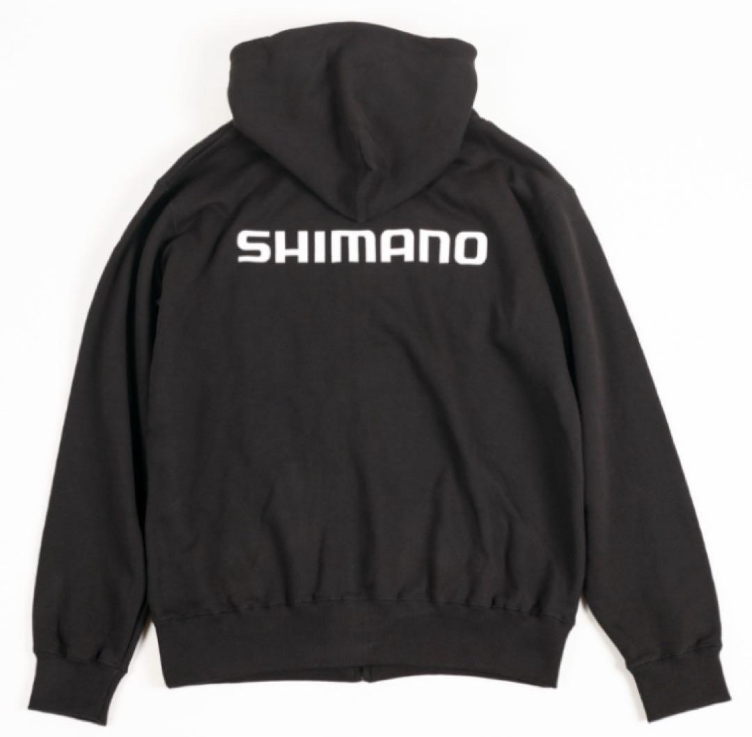 SHIMANO Big Logo Pullover Hoodie – Black