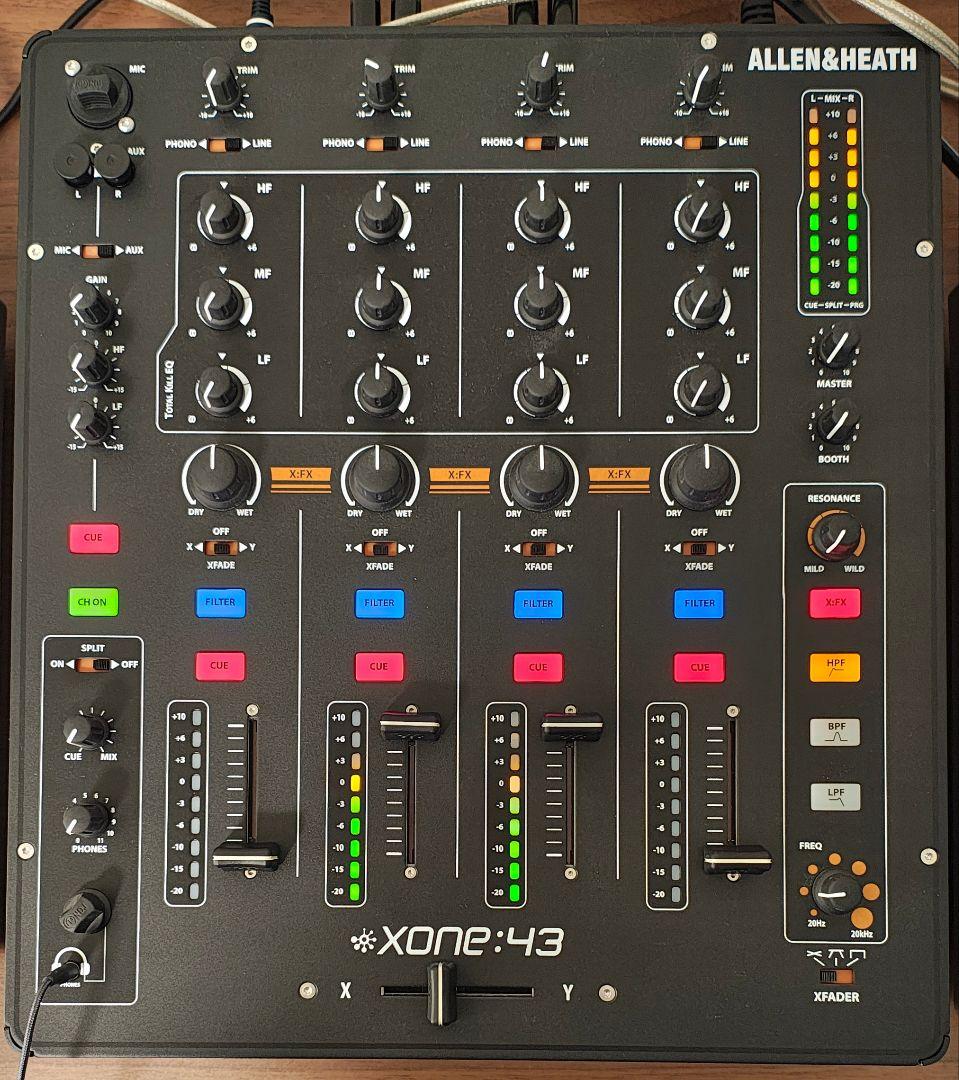 ALLEN&HEATH XONE:43 DJミキサー