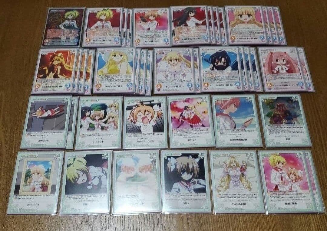 カオスTCG　緋弾のアリア　デッキ3つ　パーツ大量