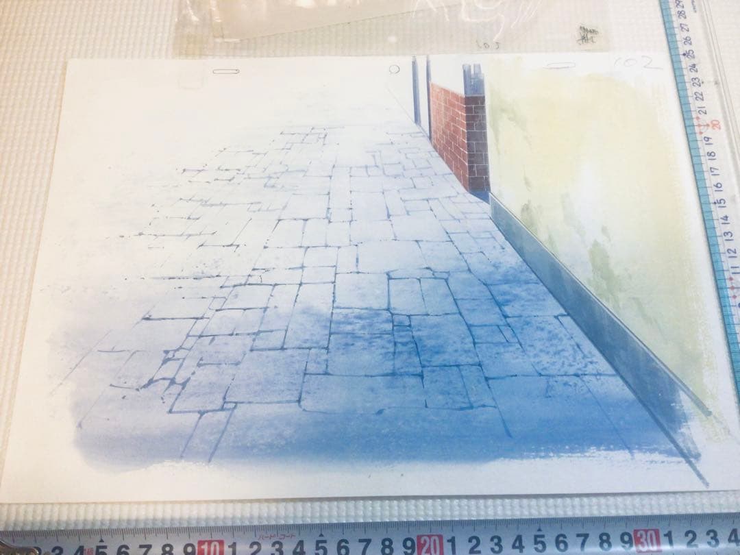 ◉当時物・人気日本アニメ・セル画・入手困難品◉ベルサイユのばら・背景つき・美品◉