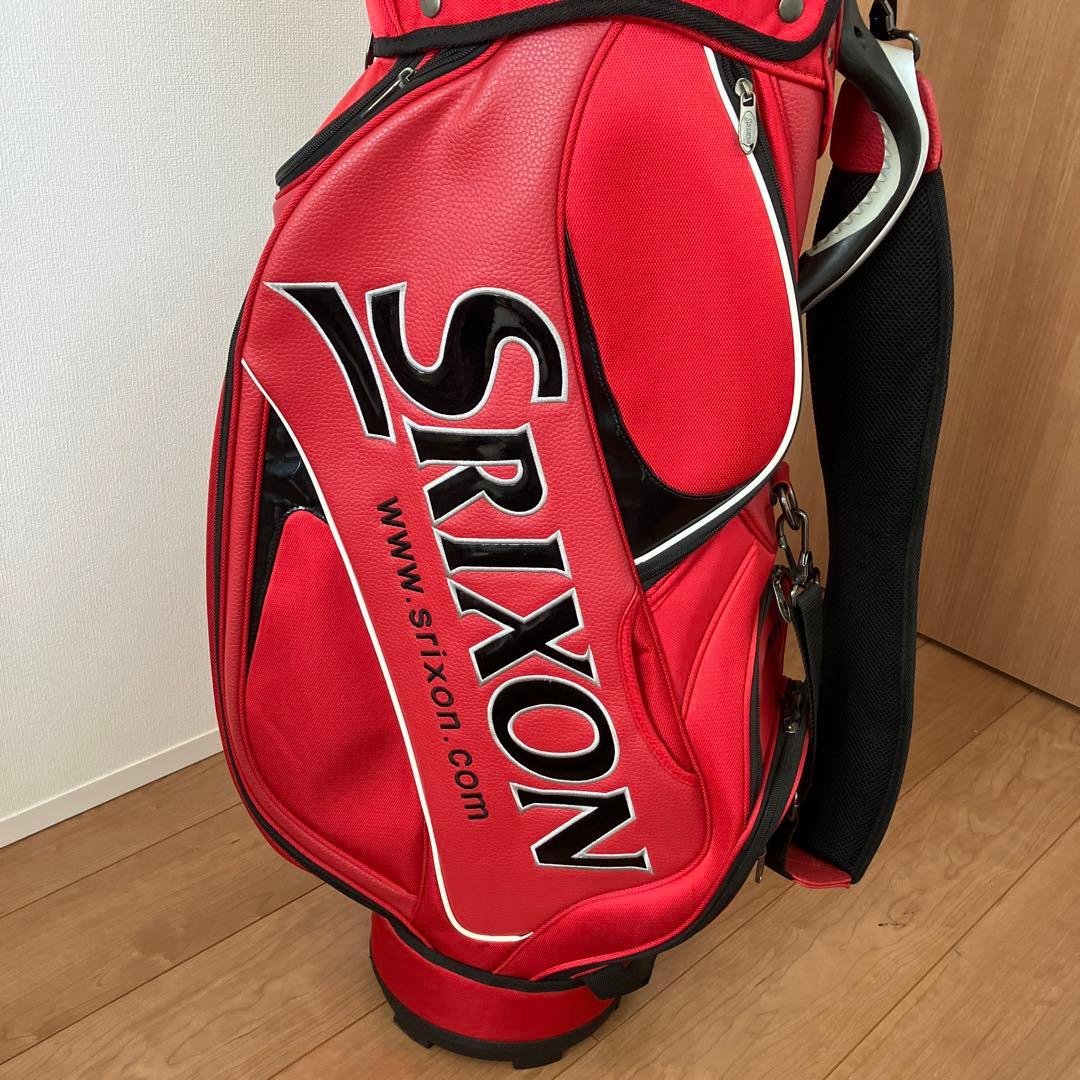 SRIXON キャディバッグ 赤黒