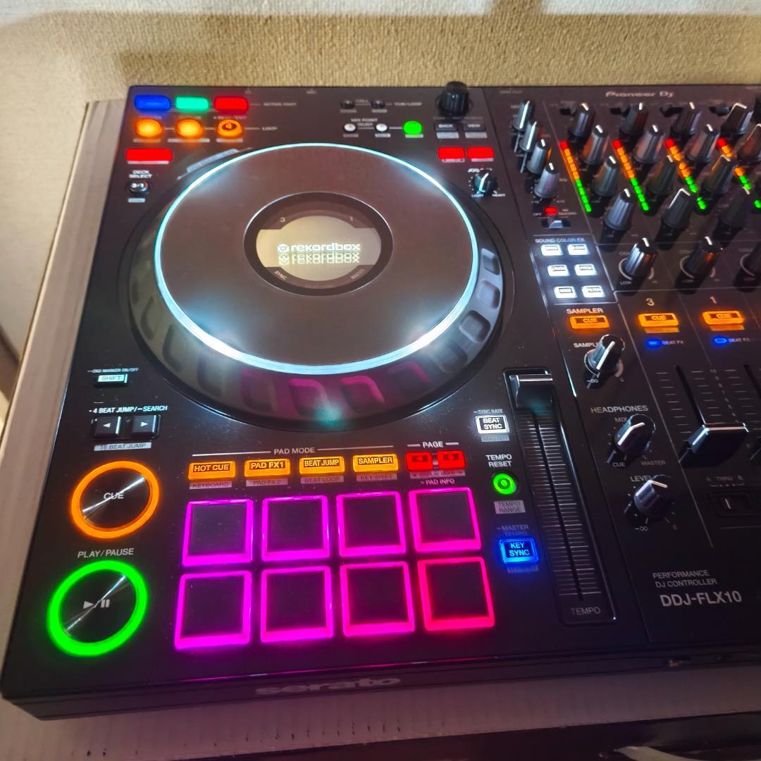 美品 Pioneer DDJ-FLX10 バッグ デッキセーバー スピーカー 付