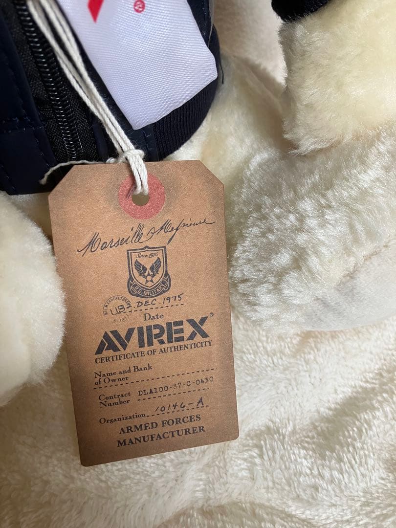 AVIREX　クマのぬいぐるみ　非売品