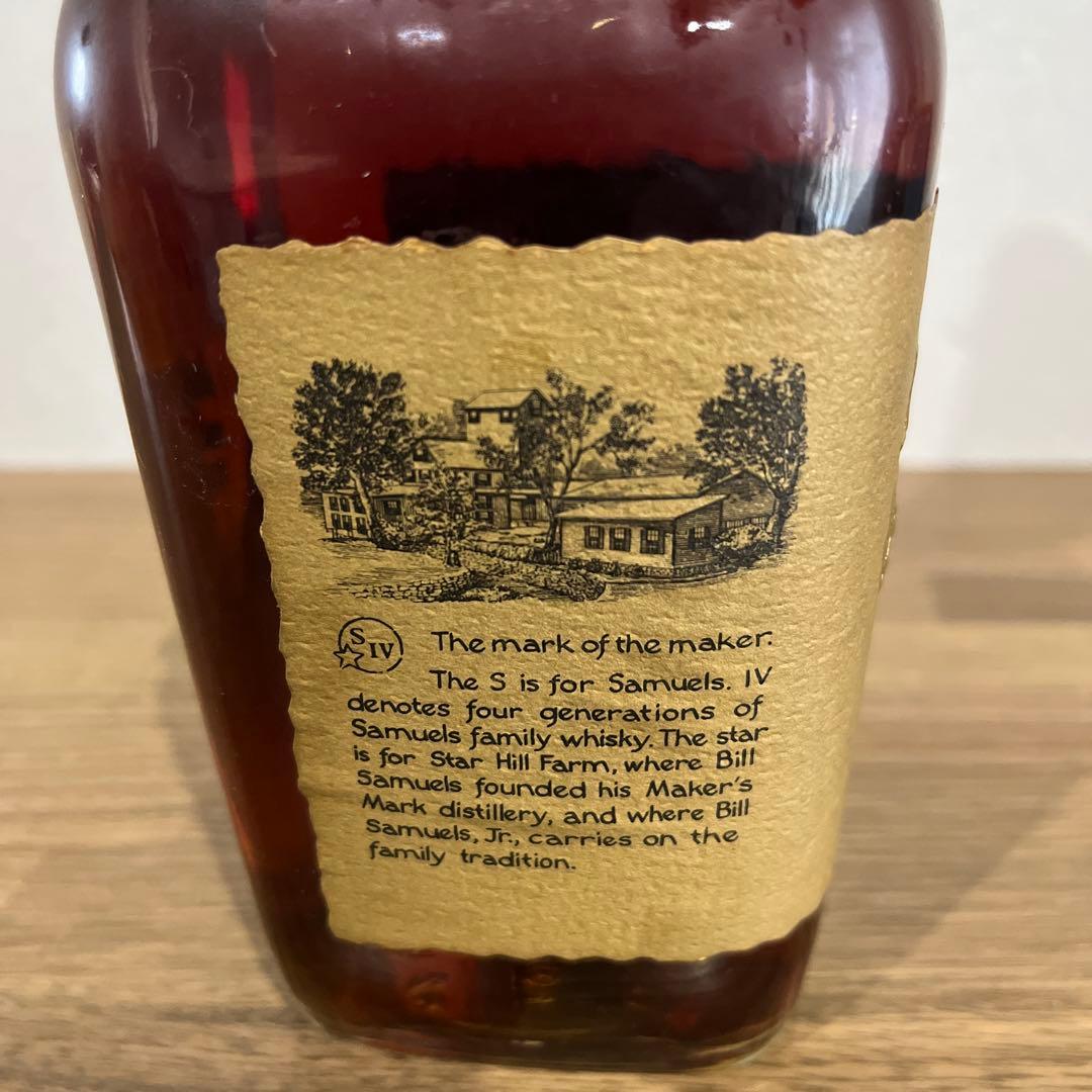 【未開栓】Maker’s Mark ゴールドラベル 限定版バーボンウイスキー