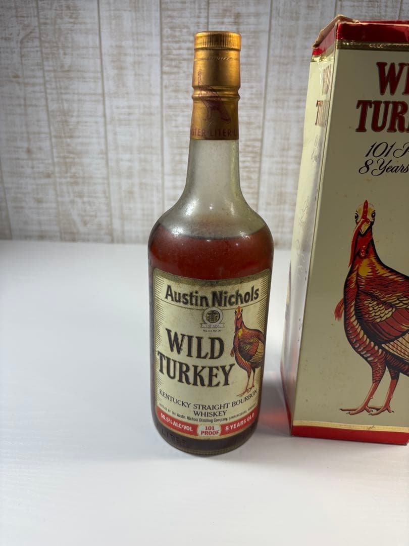 WILD TURKEY ワイルドターキー8年旧ラベル古酒