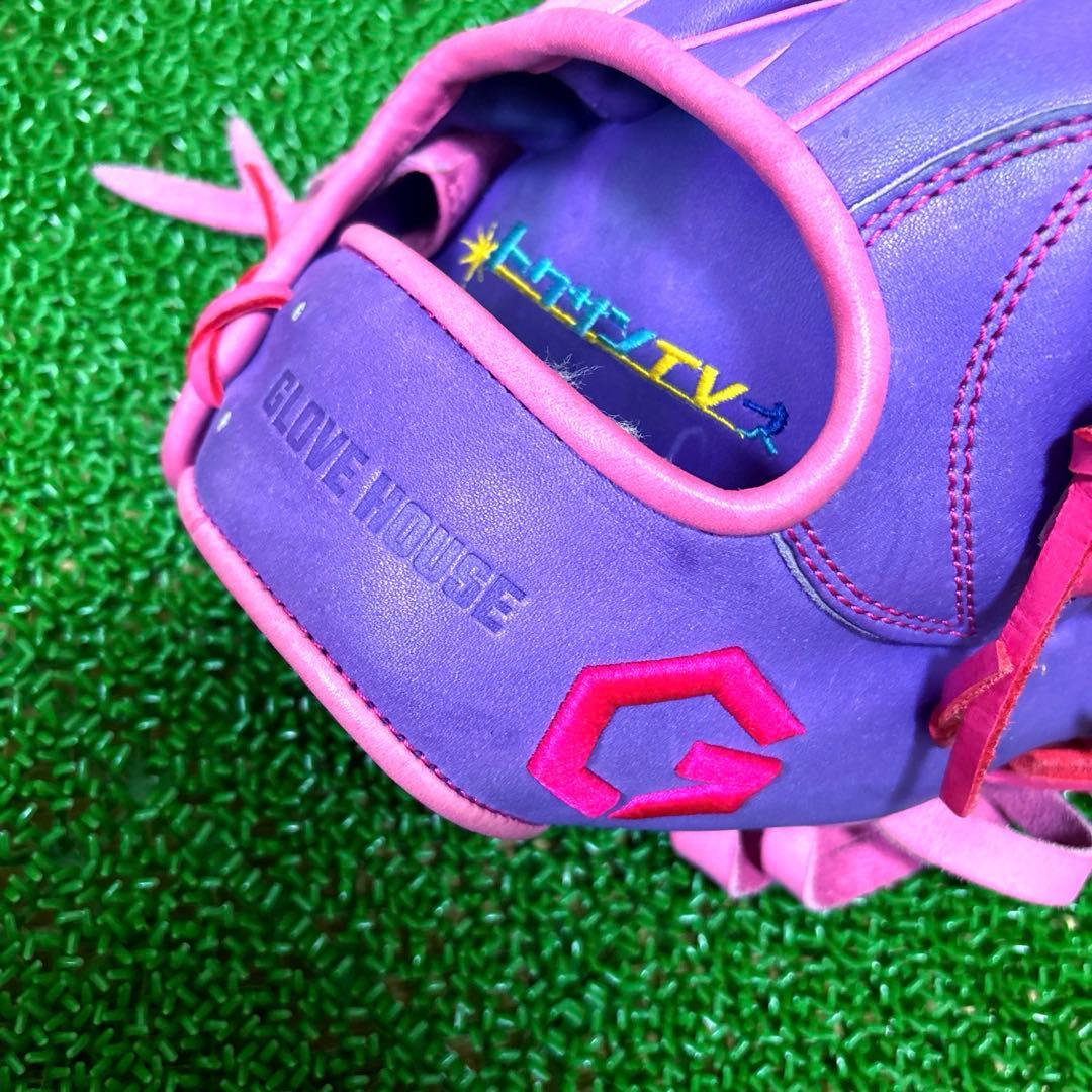 軟式 GLOVE HOUSE 内野手 限定コラボ オーダー トクサンTV