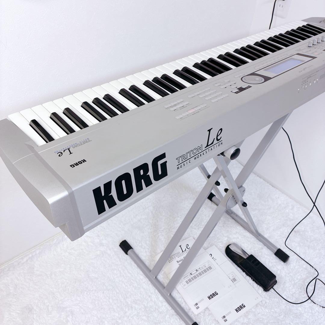 【美品】KORG TRITON Le76 シンセサイザー 76鍵 音楽