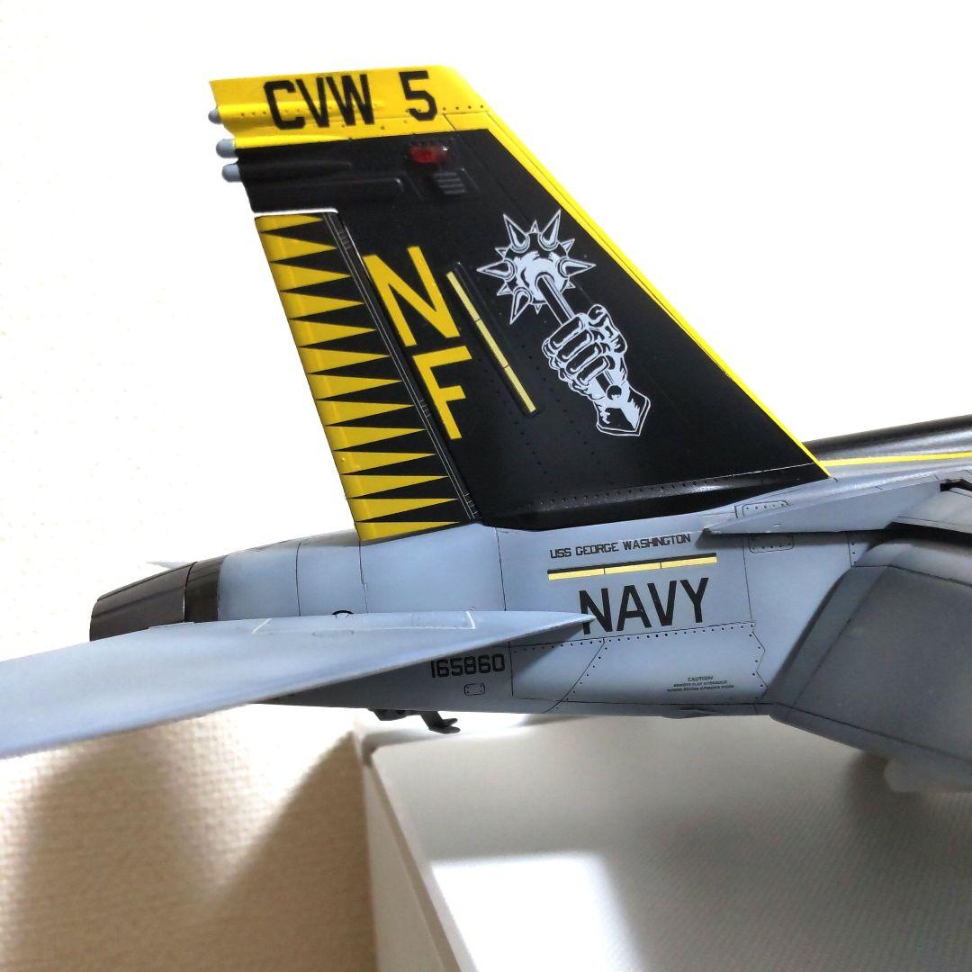 戦闘機プラモデル完成品1/48F-18スーパーホーネット