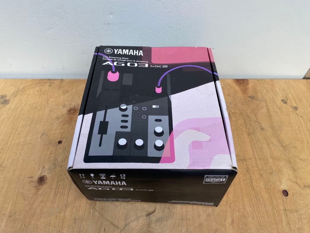 yamaha ag003 mk2 ミキサー　元箱　中古品