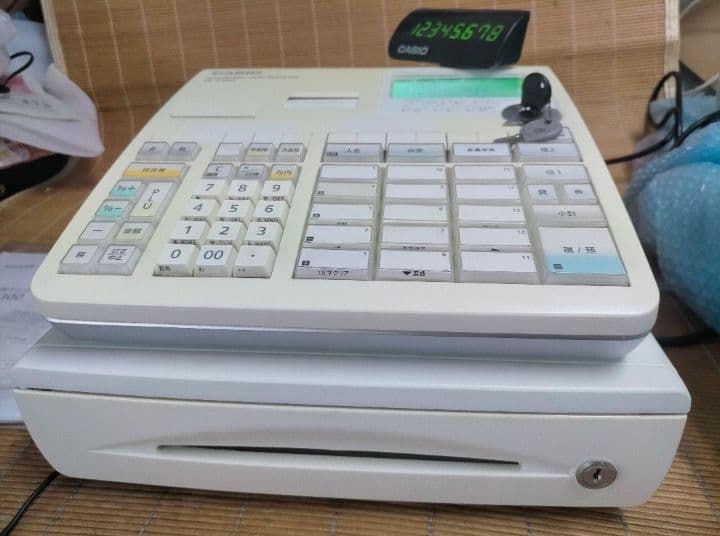 カシオレジスター　TE-2500　フル設定無料　コンパクト　933009