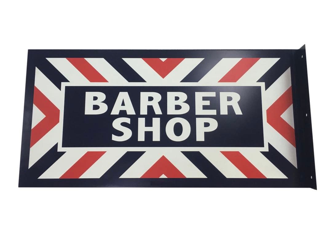 新品 MARVY JAPAN BARBER SHOPメタルサイン 理容室 床屋