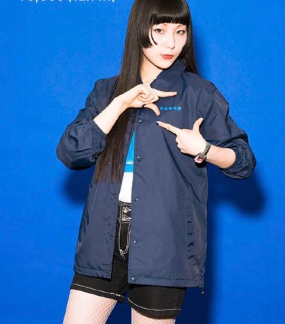 DAOKO ズキュン コーチジャケット XL ネイビー 2017 青色時代