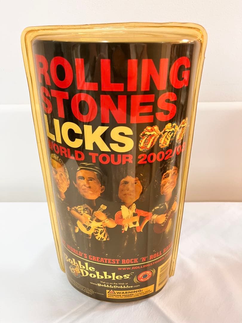 ROLLING STONES 未開封ローリングストーンズ　ボブルヘッドフィギュア